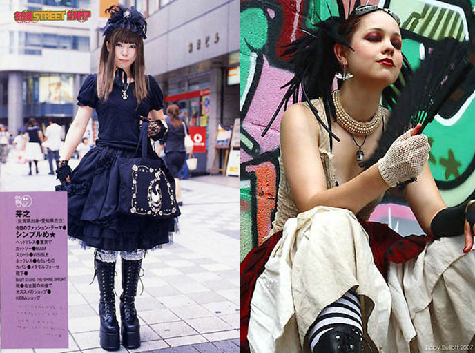 STEAMPUNK & JAPANESE GOTHIC LOLITA: RETRO-FUTURISTIC FASHION WITH BRASS ...